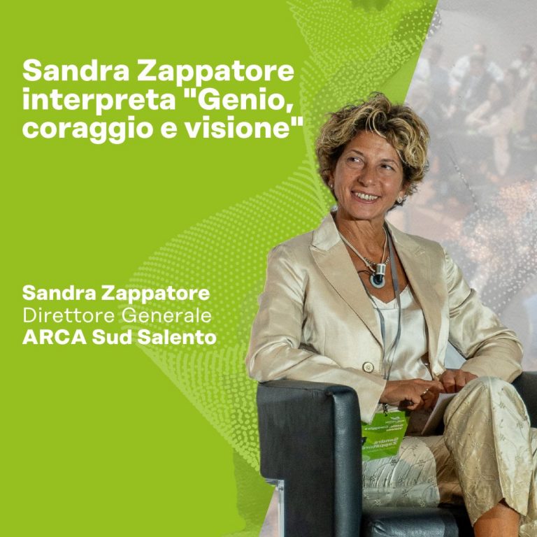 Sandra Zappatore interviene all’evento “Genio, Coraggio e Visione” – IdeaRE
